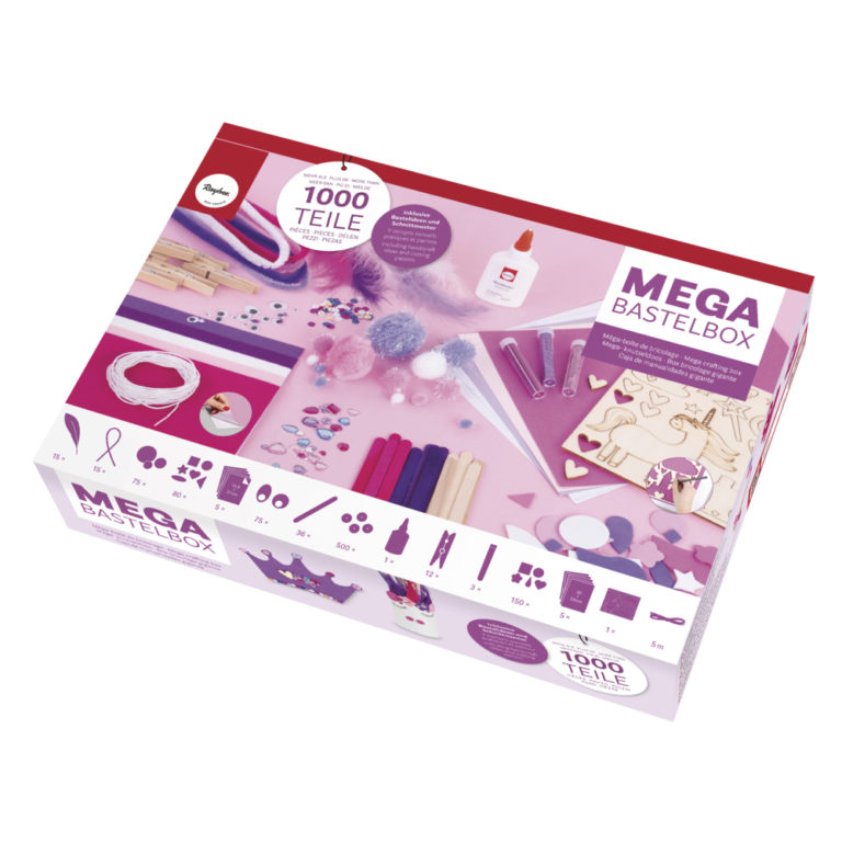 Mega-Bastelbox Unicorn 1.000 Teile